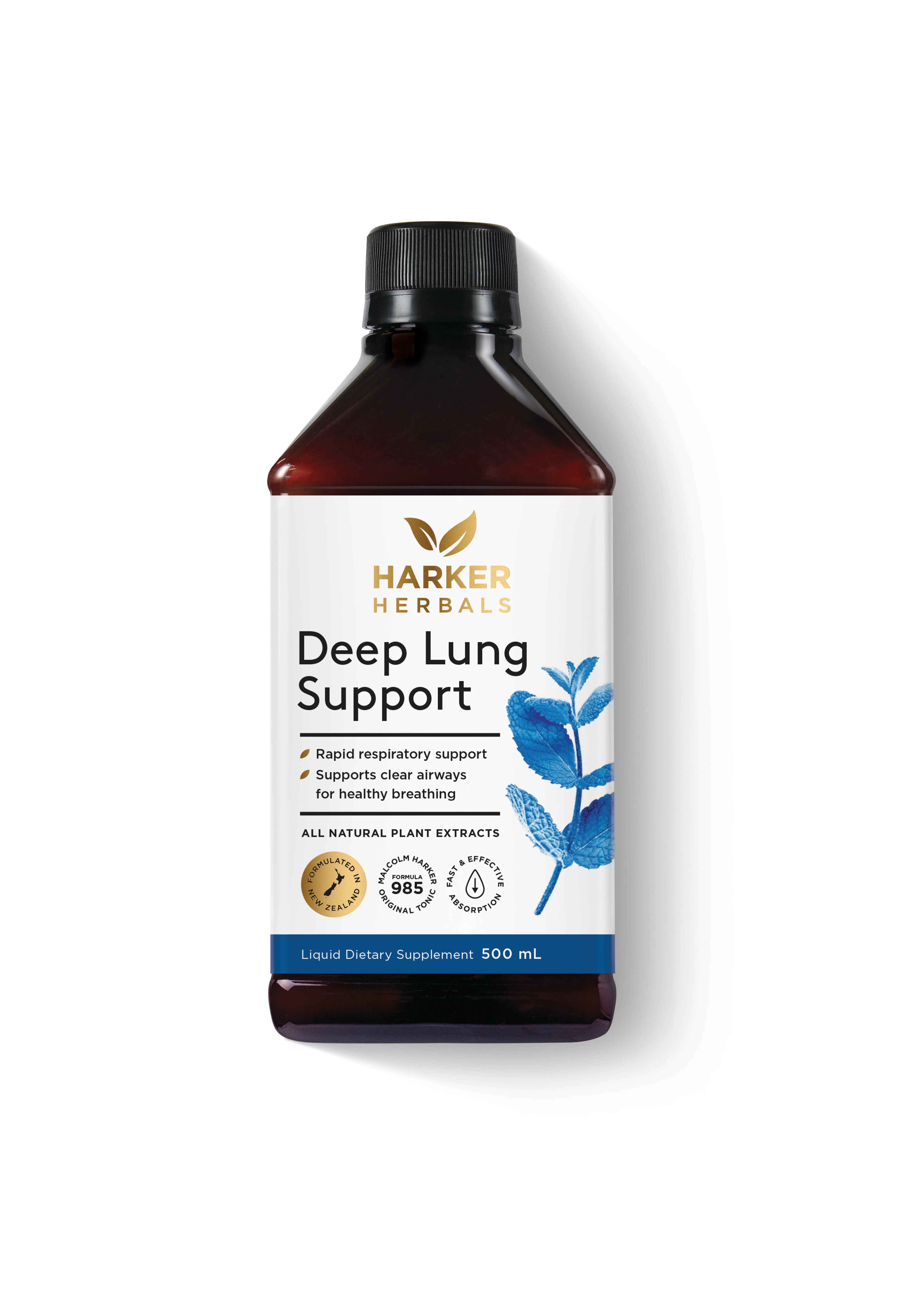 Harker Herbal's Deep Lung Support (500ml) | 365 Health Limited