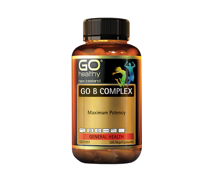 Go Healthy Go B Complex 120vegecapsules– 365 Health Limited