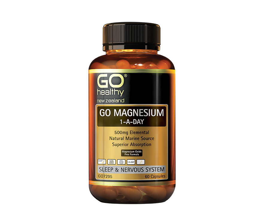 Go Healthy Magnesium 1-a-Day 500mg 60c | 365 Health Limited
