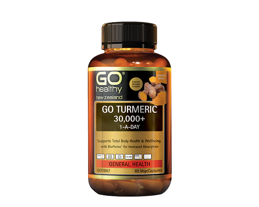 Turmeric 30000+ 1-A-Day 60vegecapsules | 365 Health Limited