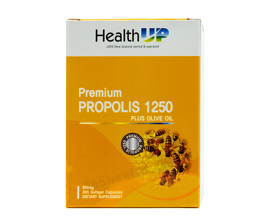 HEALTHUP Premium Propolis 1250 365capsules | 365 Health Ltd