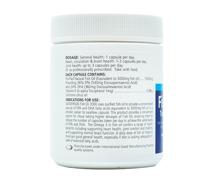 ***MONTHLY SPECIAL***Fish Oil 3000 Triple Strength | 365 Health Limited